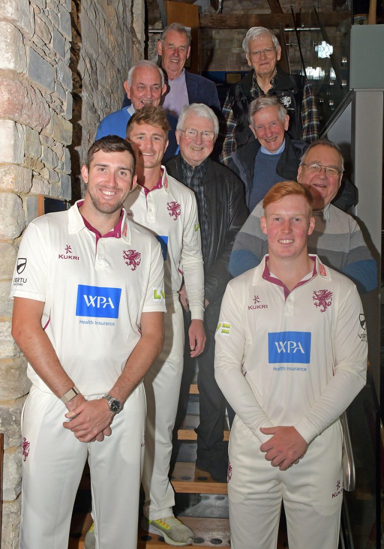 A busy day in the Museum – Somerset Cricket Museum