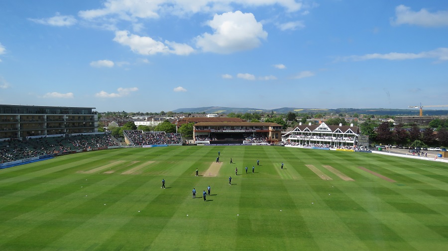 The view from the commentary box 2021 (by A.Gibson) – Somerset Cricket ...