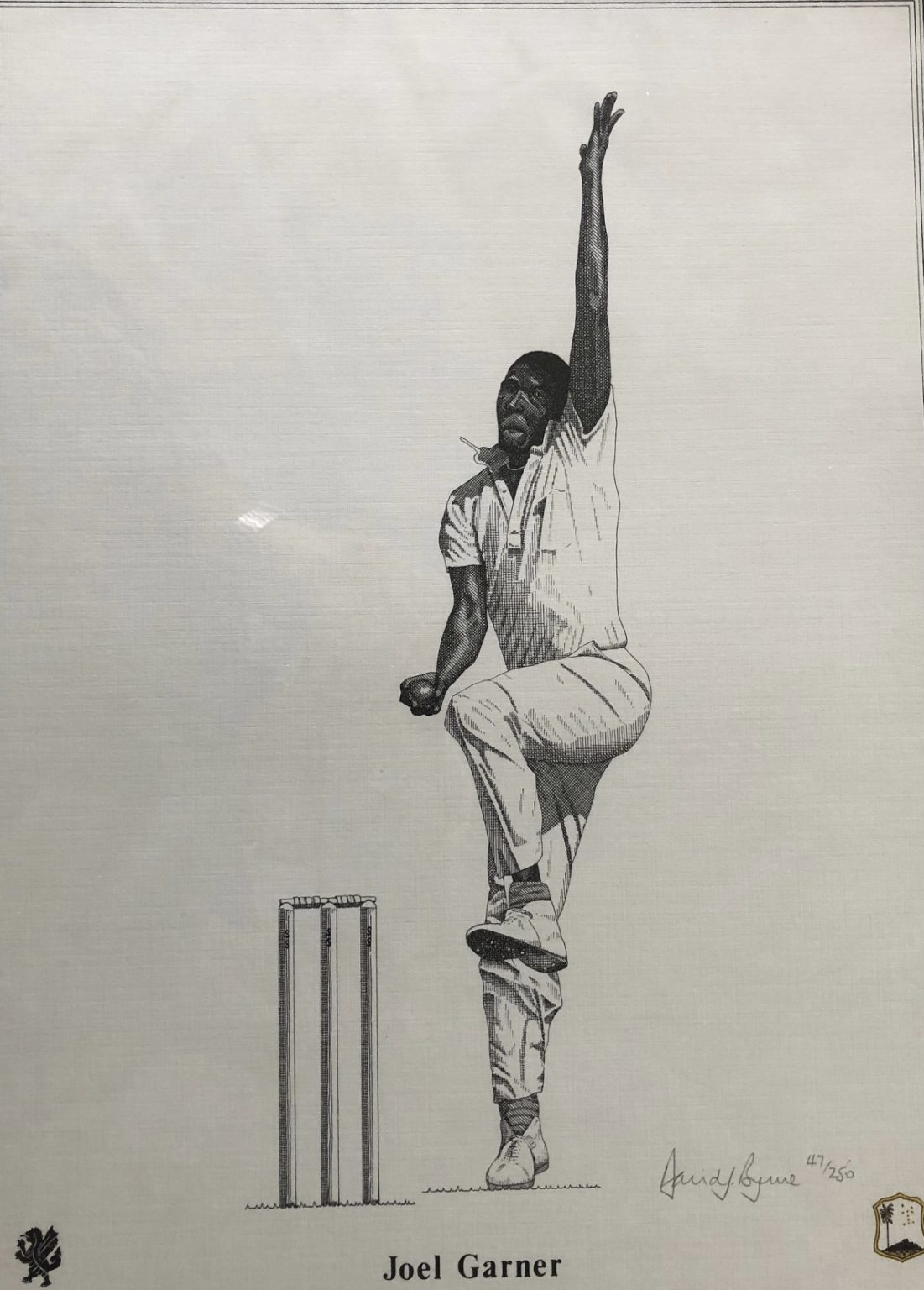 Somerset Cricket Museum – Art Gallery – Line Drawings – Somerset ...